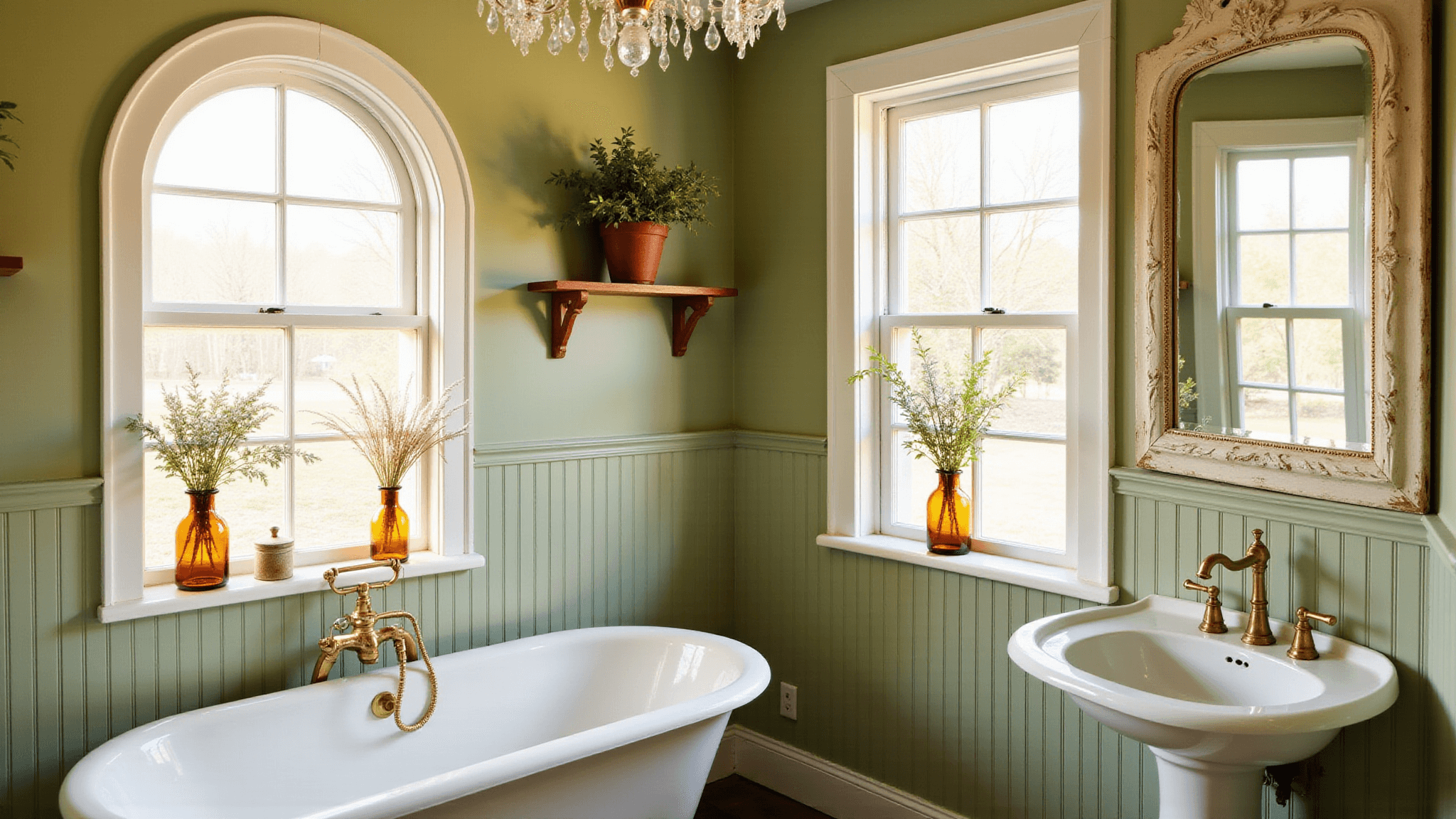Cottagecore Bathroom Design: Creating Your Dreamy Rustic Retreat ...